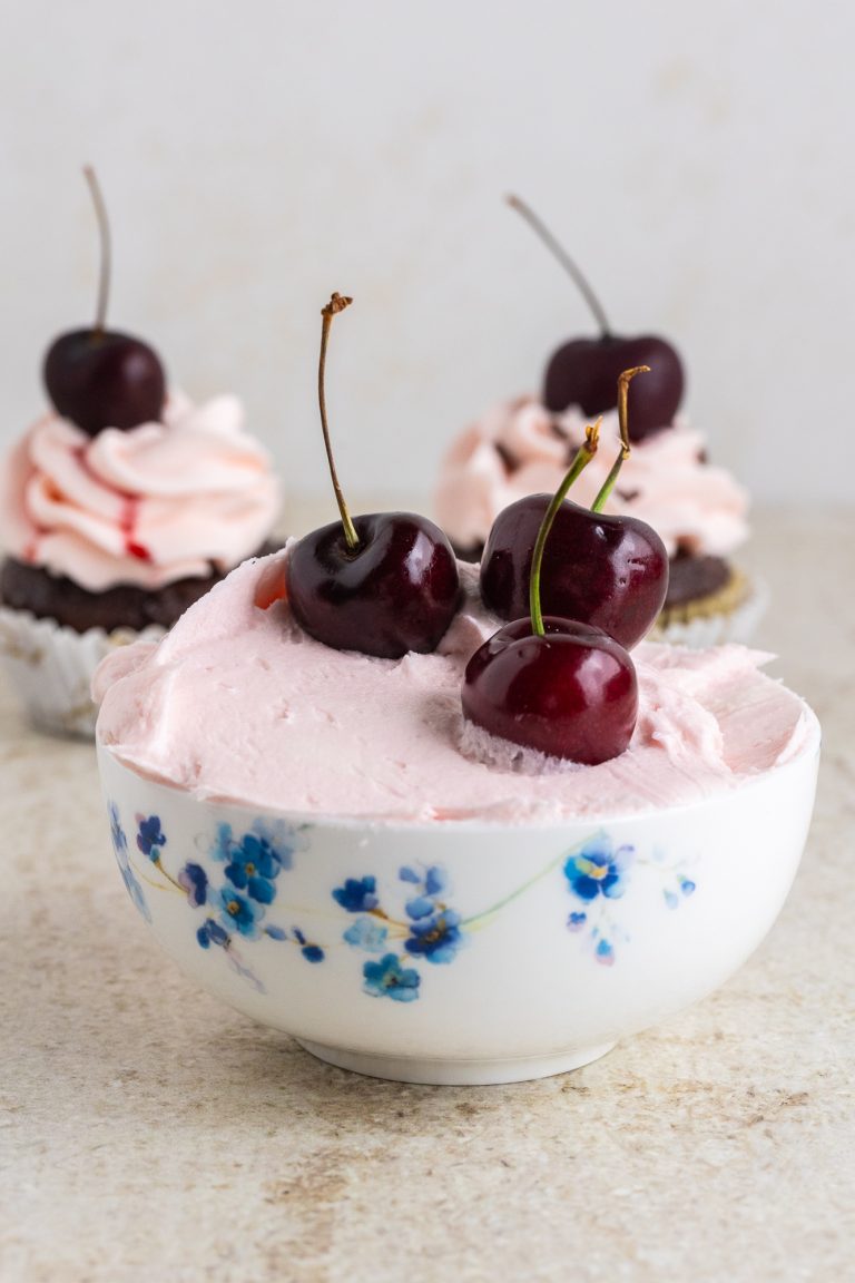 Cherry Frosting Recipe (VIDEO) 🍒 - Tasty Homemade Recipes