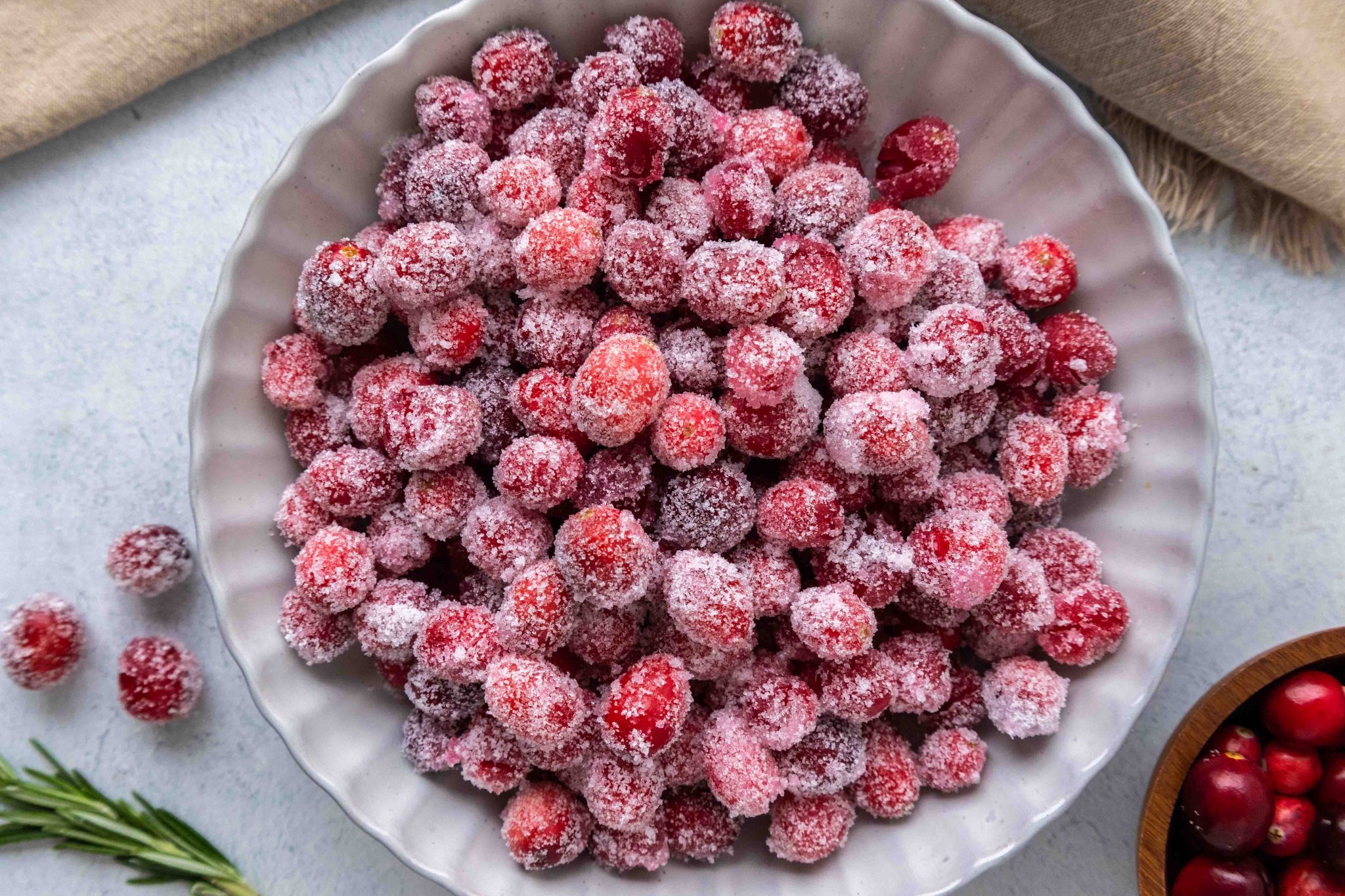 How to Make Sugared Cranberries (Video) - Tasty Homemade Recipes