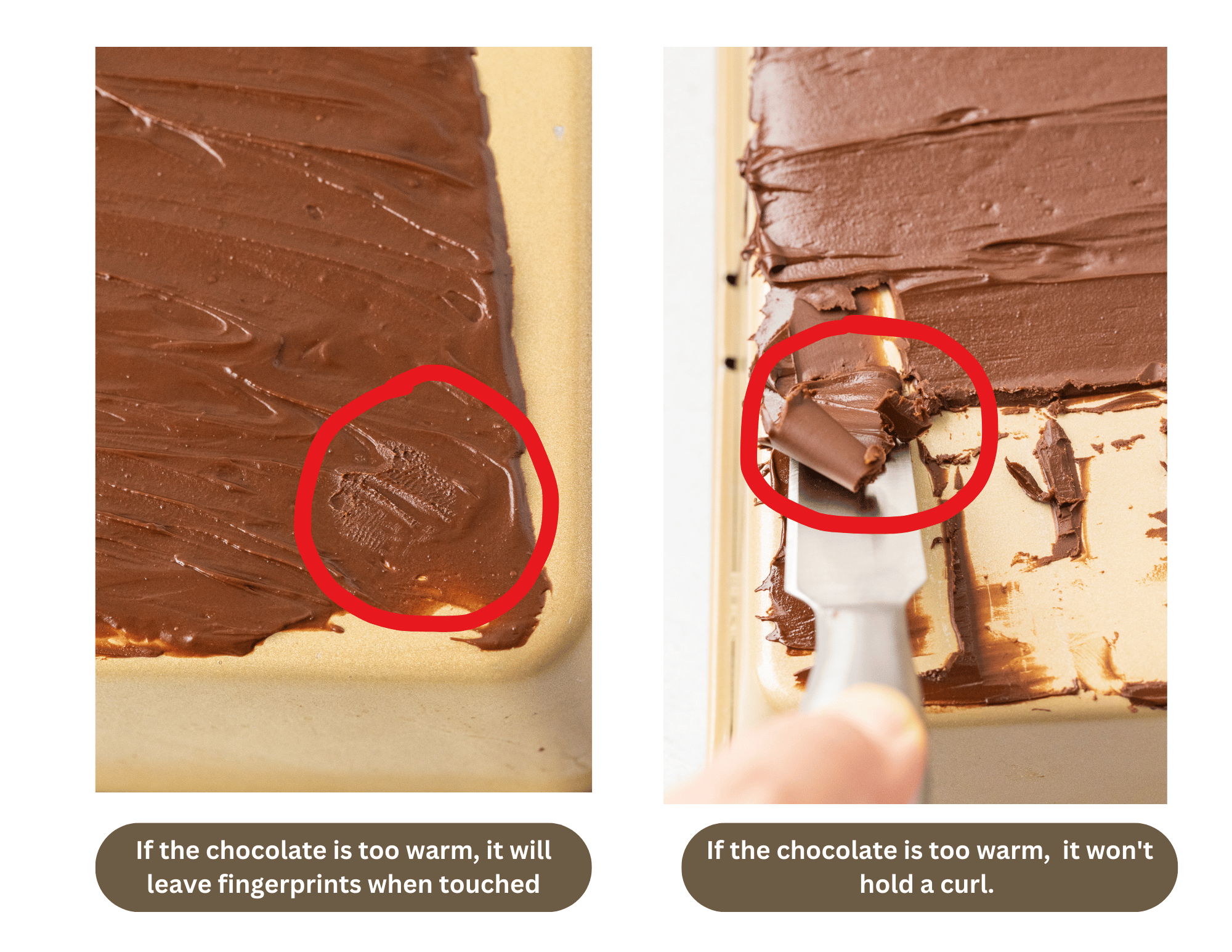 How to Make Chocolate Curls (Video) - Tasty Homemade Recipes