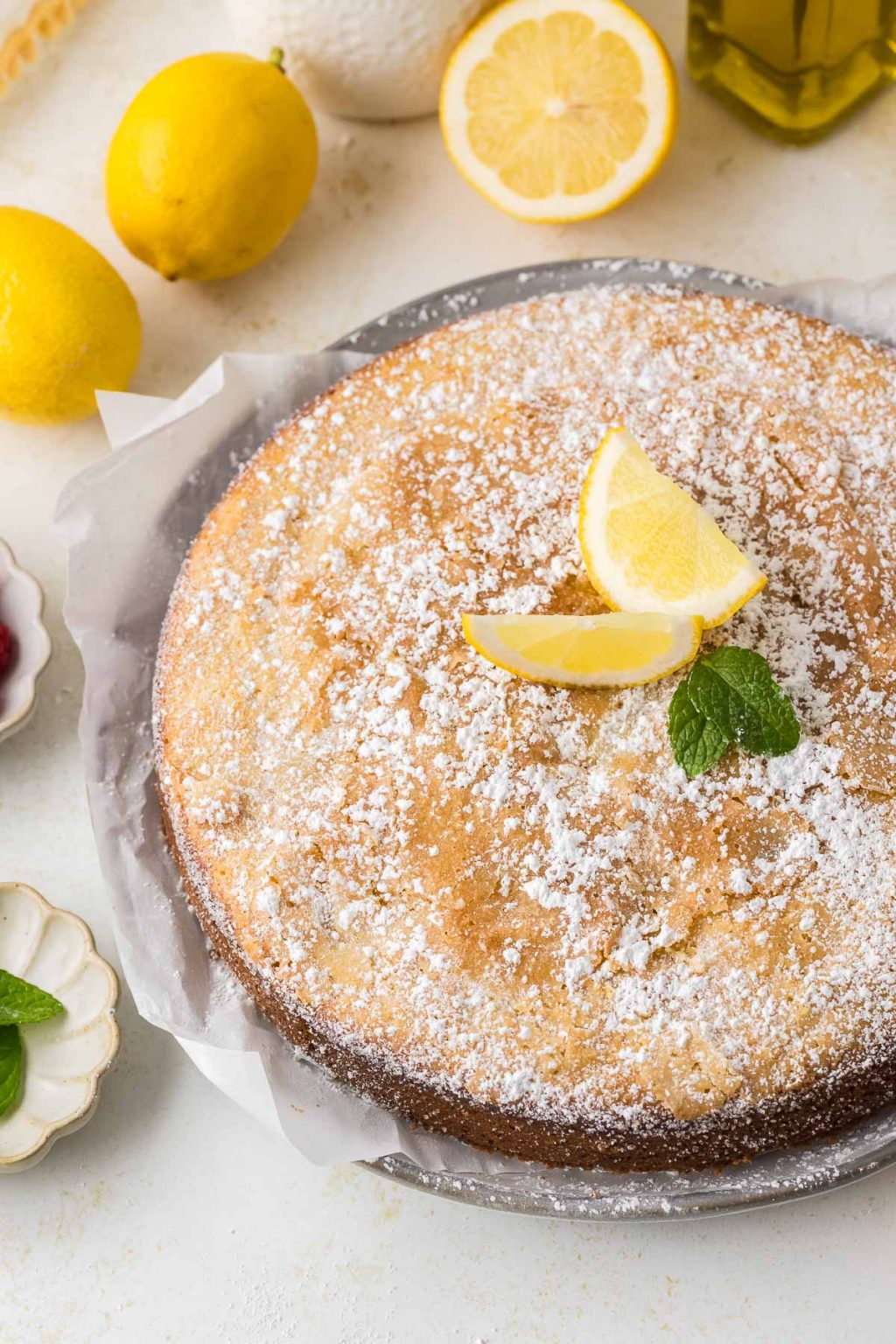 🍋Lemon Olive Oil Cake - Tasty Homemade Recipes